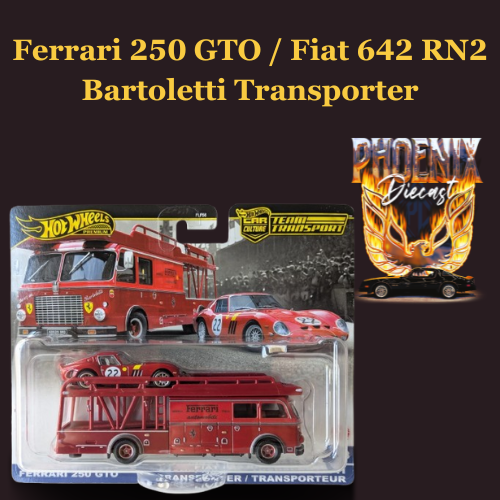 Ferrari 250 GTO / Fiat 642 RN2 Bartoletti Transport – Phoenix Diecast