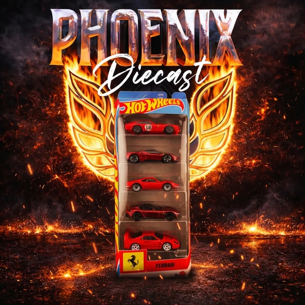 2026 Hot Wheels Ferrari 5-Pack – Phoenix Diecast